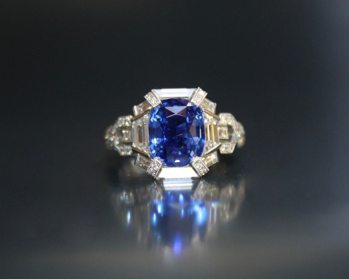 Raymond C. Yard, Sapphire and Diamond Ring – RaymondCYard