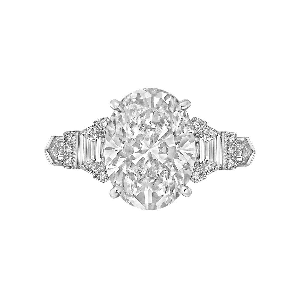 Raymond C. Yard, Oval Diamond Ring – RaymondCYard